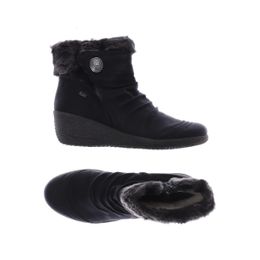 Rieker Damen Stiefelette, schwarz