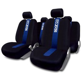 Sitzbezüge fürs Auto - von Sparco - 4er Set Blau - Blau