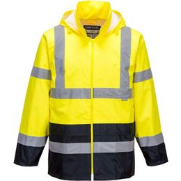 Portwest - Warnschutz Regenjacke en iso 20471 gelb s - Gelb