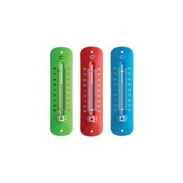 Thermometer Innen/Außen rot lack. 50x13x192mm sb TFA