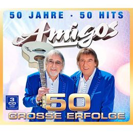 50 grosse Erfolge - 50 Jahre 50 Hits (3 CDs) - Amigos. (CD)