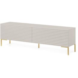 Selsey - lammelo - TV-Möbel - 140 cm - graubeige