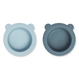 LIEWOOD - Peony Schalen, sea blue / whale blue (2er-Set)