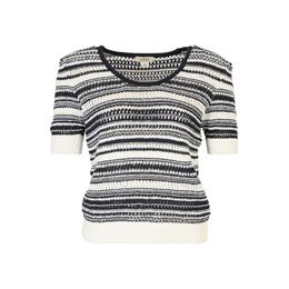 Oasis Pullover Damen Gr&ouml;&szlig;e M navy / wei&szlig;