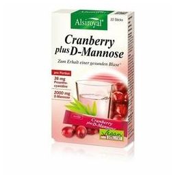 Alsiroyal Cranberry plus D-Mannose 10 Sticks 10 St
