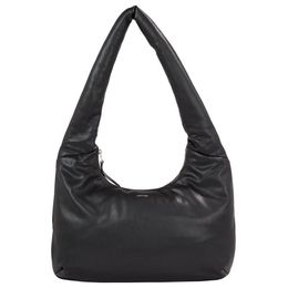 Calvin Klein Schultertasche EMMA LARGE SHOULDER BAG, Handtasche Damen Tasche Damen Henkeltasche, schwarz