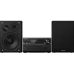 Panasonic SC-PMX802E Premium Micro- Kompaktanlage (Bluetooth, WLAN, Hi-Res Audio, UKW Radio, USB-Audiowiedergabe), schwarz