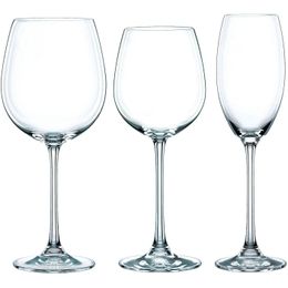 Nachtmann Gläser-Set Vivendi, Kristallglas, Made in Germany, 18-teilig, weiß