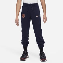 FC Barcelona Club Nike Fußball-Jogger für ältere Kinder (Jungen) - Blau