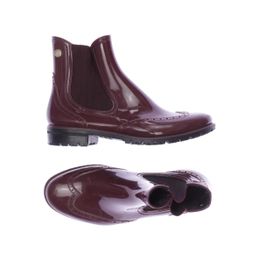 Trussardi Damen Stiefelette, bordeaux