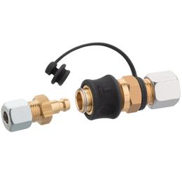 GOK Steckkupplung Set Typ SKU-QR, RVS 8 x RVS 8