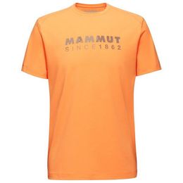 Mammut - Trovat T-Shirt Logo - T-Shirt Gr XL orange