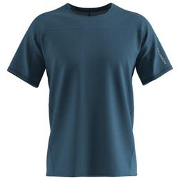 Salomon - Sense Aero S/S Tee - Laufshirt Gr L blau