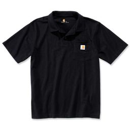 Carhartt - Work Pocket Polo S/S - Polo-Shirt Gr S schwarz