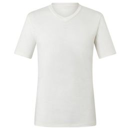 super.natural - Sierra 140 V Neck - T-Shirt Gr 48/50 - M weiß