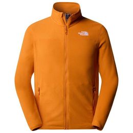 The North Face - 100 Glacier Full Zip - Fleecejacke Gr S orange