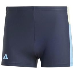 Adidas - Block Boxer - Badehose Gr 6 blau