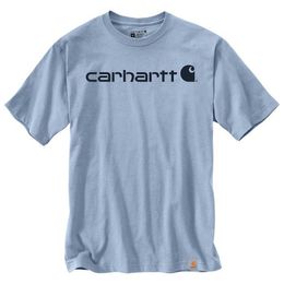 Carhartt - Core Logo S/S - T-Shirt Gr XL grau