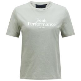 Peak Performance - Women's Original Tee - T-Shirt Gr XS grau