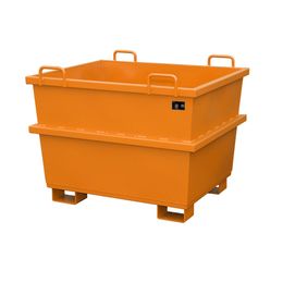 Bauer S&uuml;dlohn Universalcontainer UC 750; lackiert; Gelborange