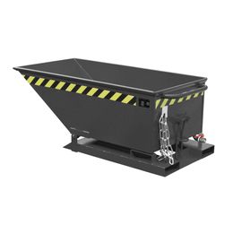 Bauer S&uuml;dlohn Sp&auml;ne-Kippmulde SKN 250; lackiert; Schwarzgrau