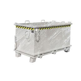 Bauer S&uuml;dlohn Klappbodenbeh&auml;lter SB 1500; feuerverzinkt