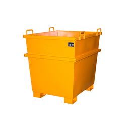 Bauer S&uuml;dlohn Universalcontainer UC 1000; lackiert; Gelborange