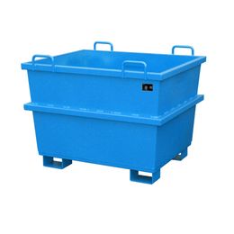 Bauer S&uuml;dlohn Universalcontainer UC 750; lackiert; Lichtblau