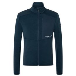 super.natural - Adventure Track - Fleecejacke Gr 48/50 - M blau