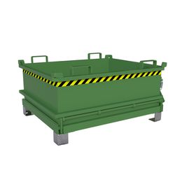 Bauer S&uuml;dlohn Mini-Klappbodenbeh&auml;lter MSB 400; lackiert; Resedagr&uuml;n