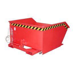 Bauer S&uuml;dlohn Sp&auml;nebeh&auml;lter GU-E 750; lackiert; Feuerrot