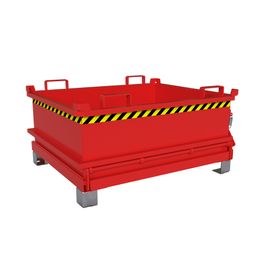 Bauer S&uuml;dlohn Mini-Klappbodenbeh&auml;lter MSB 400; lackiert; Feuerrot