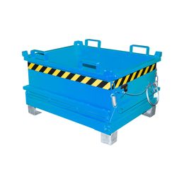 Bauer S&uuml;dlohn Mini-Klappbodenbeh&auml;lter MSB 250; lackiert; Lichtblau