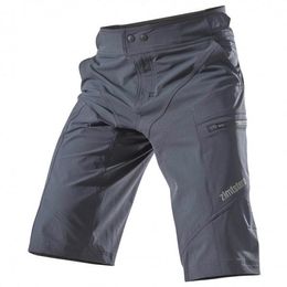 Zimtstern - Trailstar Evo Short - Radhose Gr S grau/blau