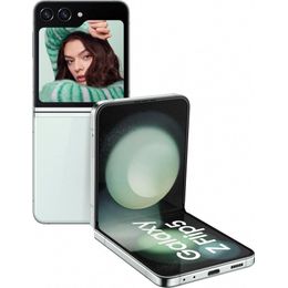 Samsung Smartphone "Galaxy Z Flip 5" Mobiltelefone Gr. 512 GB 8 GB RAM, grün (mint) Smartphone Android