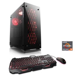 CSL Gaming-PC "HydroX V28324" Computer Gr. Microsoft Windows 11 Home (64 Bit), 32 GB RAM 1000 GB SSD, schwarz Gaming PCs