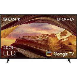 F (A bis G) Sony LED-Fernseher "KD-75X75WL" Fernseher Smart-TV, BRAVIA CORE, HDMI 2.1, Gaming-Menü schwarz LED Fernseher