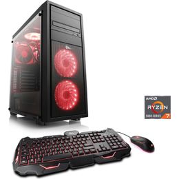 CSL Gaming-PC "HydroX V8993" Computer Gr. Microsoft Windows 11 Home (64 Bit), 16 GB RAM 1000 GB SSD, schwarz Gaming PCs