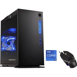 Medion Gaming-PC "ERAZER Engineer P10" Computer Gr. Microsoft Windows 11 Home (64 Bit), 16 GB RAM 1000 GB SSD, schwarz Gaming PCs