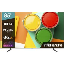 G (A bis G) HISENSE LED-Fernseher "85A6EG" Fernseher schwarz LED Fernseher Bestseller