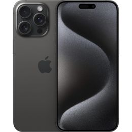 Apple Smartphone "iPhone 15 Pro Max 512GB" Mobiltelefone schwarz (black titanium) iPhone Bestseller
