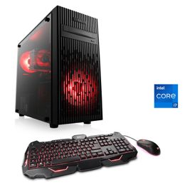 CSL Gaming-PC "Speed V27344" Computer Gr. Microsoft Windows 11 Home (64 Bit), 32 GB RAM 2000 GB SSD, schwarz