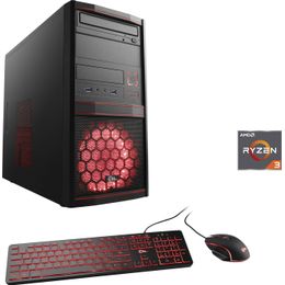 CSL Gaming-PC "Sprint V24810" Computer Gr. Microsoft Windows 11 Home (64 Bit), 16 GB RAM 500 GB SSD, rot Gaming PCs