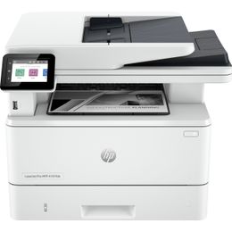 HP Multifunktionsdrucker "LaserJet Pro MFP 4102fdn" Drucker HP Instant Ink kompatibel schwarz-weiß (weiß, schwarz) Multifunktionsdrucker