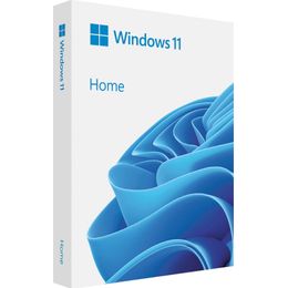 Microsoft Betriebssystem "Original Windows 11 WIN HOME FPP 64-bit German USB" Software blau (eh13 s, s) PC-Software