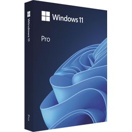 Microsoft Betriebssystem "MS Windwos 11 Win Pro FPP 64-bit German/deutsch USB" Software blau (eh13 s, s) PC-Software
