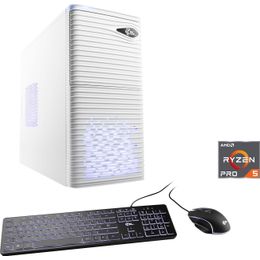 CSL Gaming-PC "Sprint V28122" Computer Gr. Microsoft Windows 11 Home (64 Bit), 16 GB RAM 1000 GB SSD, weiß Gaming PCs