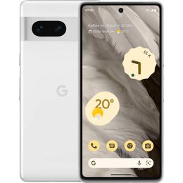 Google Smartphone "Pixel 7" Mobiltelefone weiß (snow) Smartphone Android