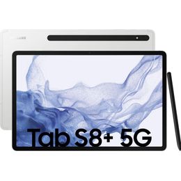 Samsung Tablet "Galaxy Tab S8+ 5G" Tablets/E-Book Reader silberfarben (silber) Tablets eBook-Reader