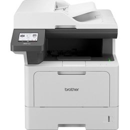 Brother Multifunktionsdrucker "MFC-L5710DW" Drucker schwarz-weiß (weiß, schwarz) Multifunktionsdrucker